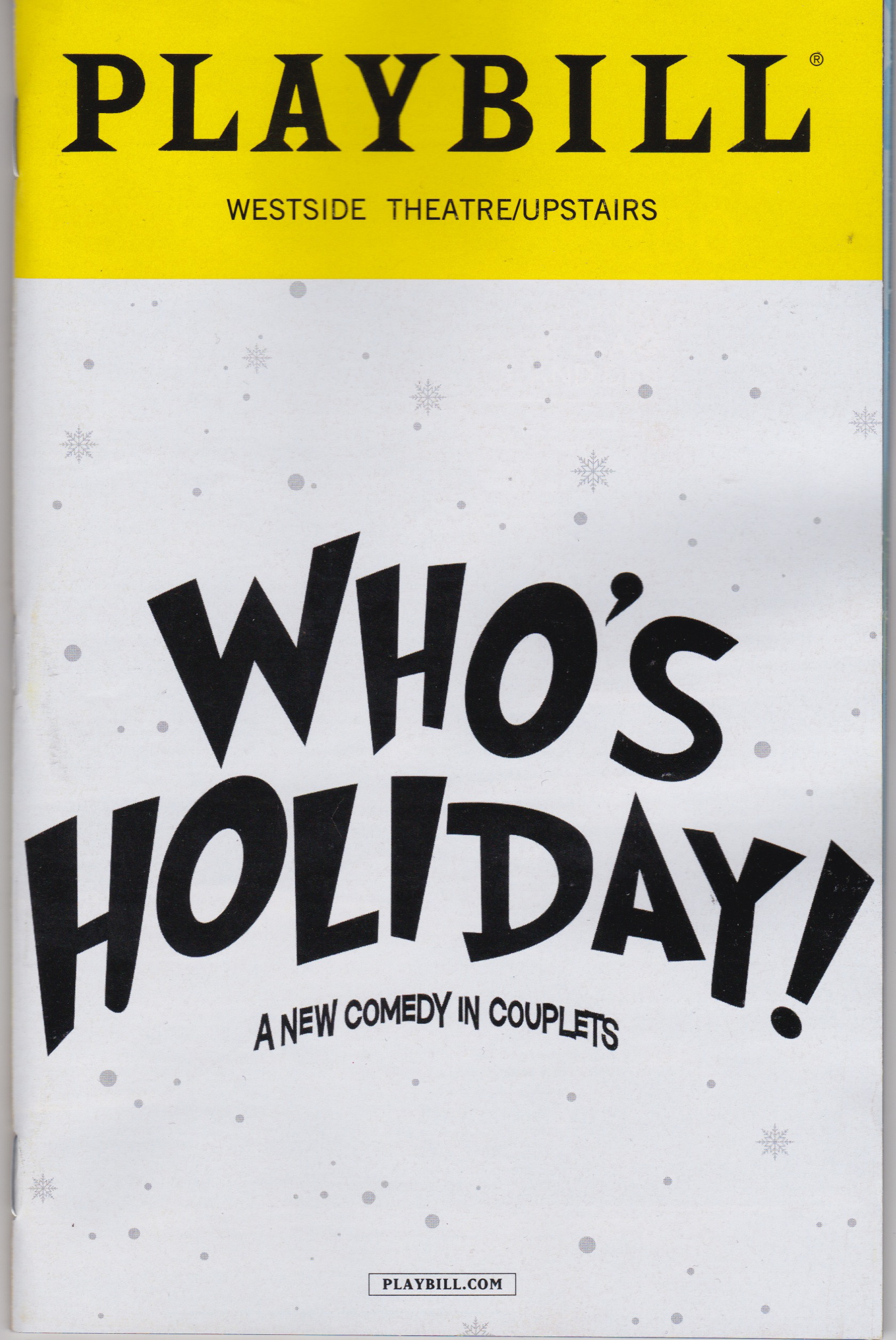 Review – Who’s Holiday | Walter Thinnes