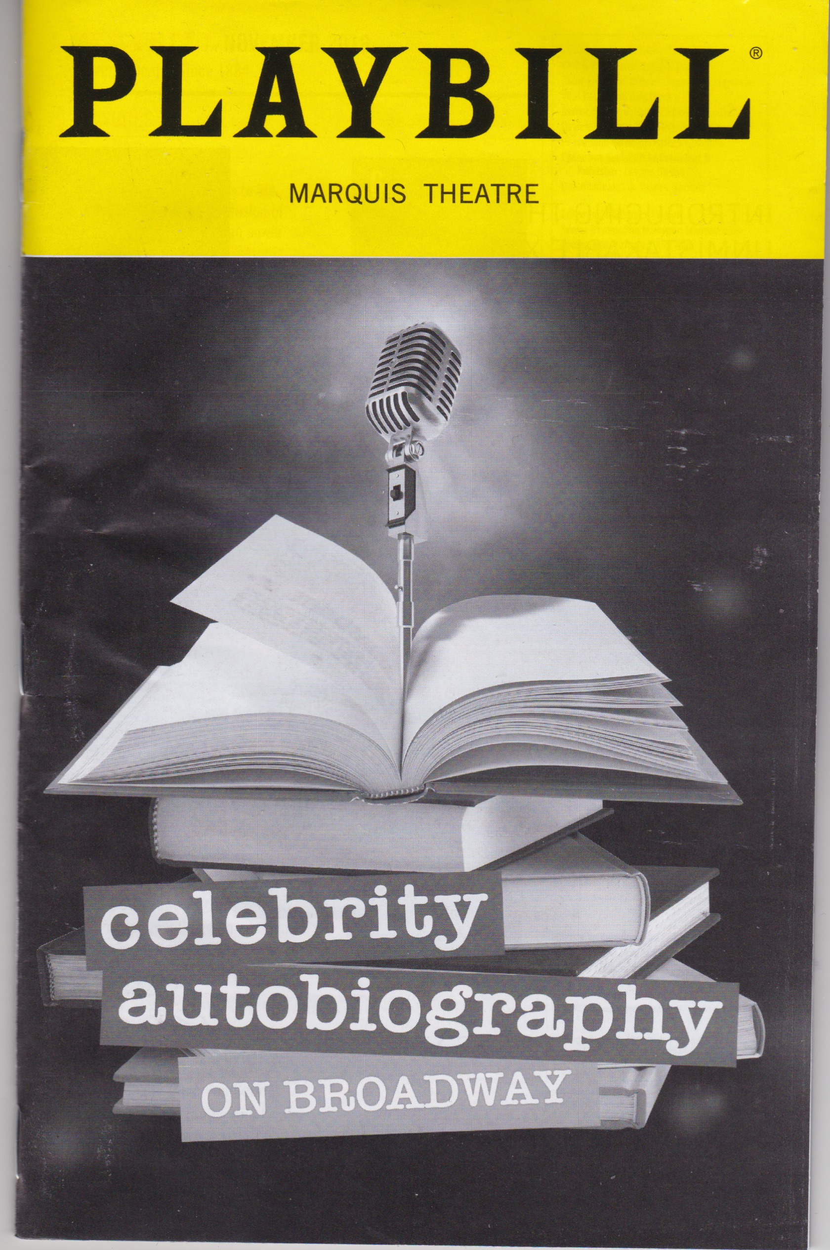 Review – Celebrity Autobiography on Broadway | Walter Thinnes