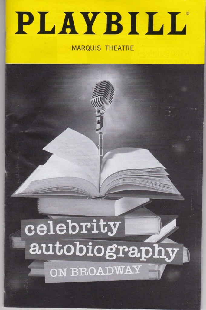 Review – Celebrity Autobiography on Broadway | Walter Thinnes